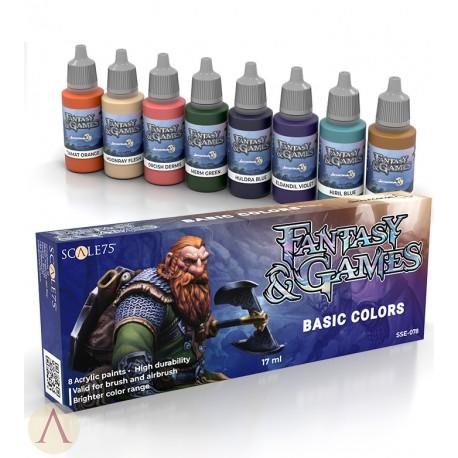 Scale 75 Paint Set - Basic Colours — Cryptic Cabin