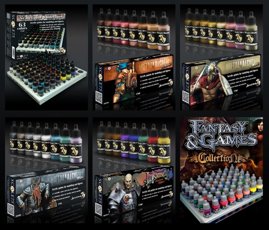 Scale 75 Paint Set - Full Paints Bundle — Cryptic Cabin