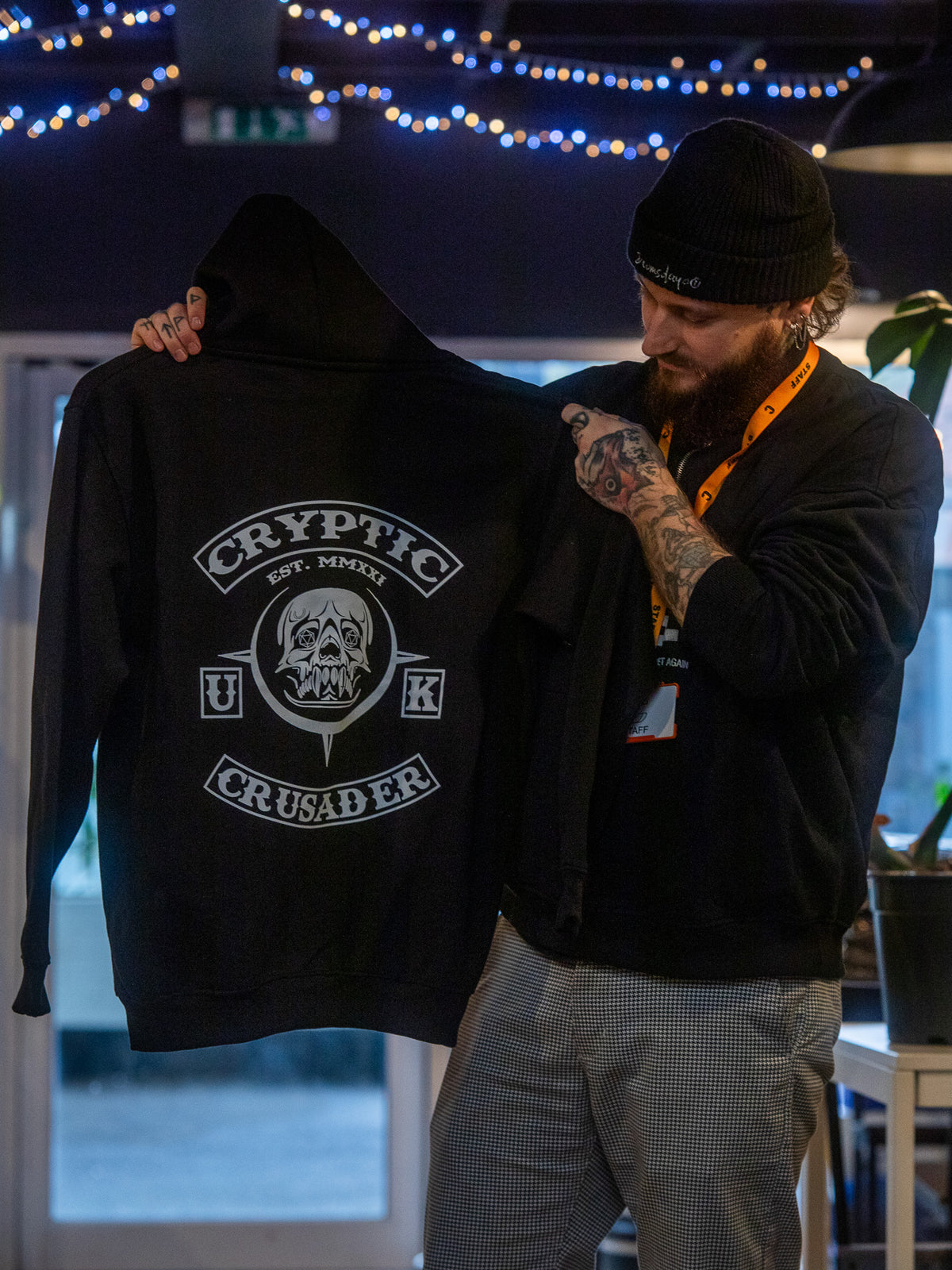 Cryptic Cabin Merch - Cryptic Crusader Hoodie
