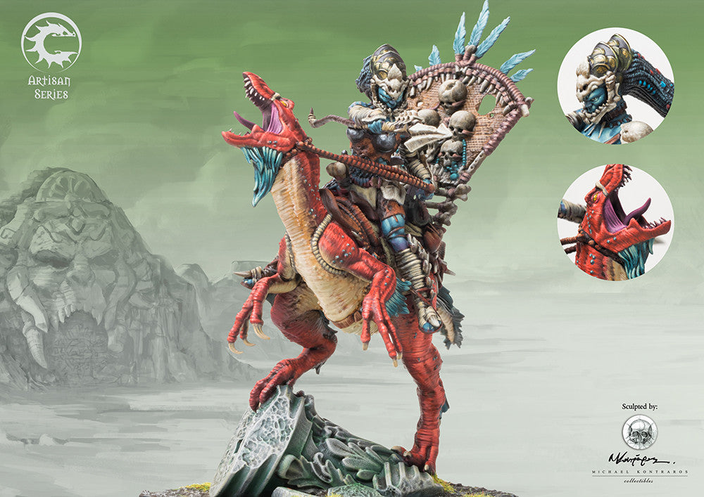 Conquest - W’adrhun - Mounted Predator - Artisan Series — Cryptic Cabin