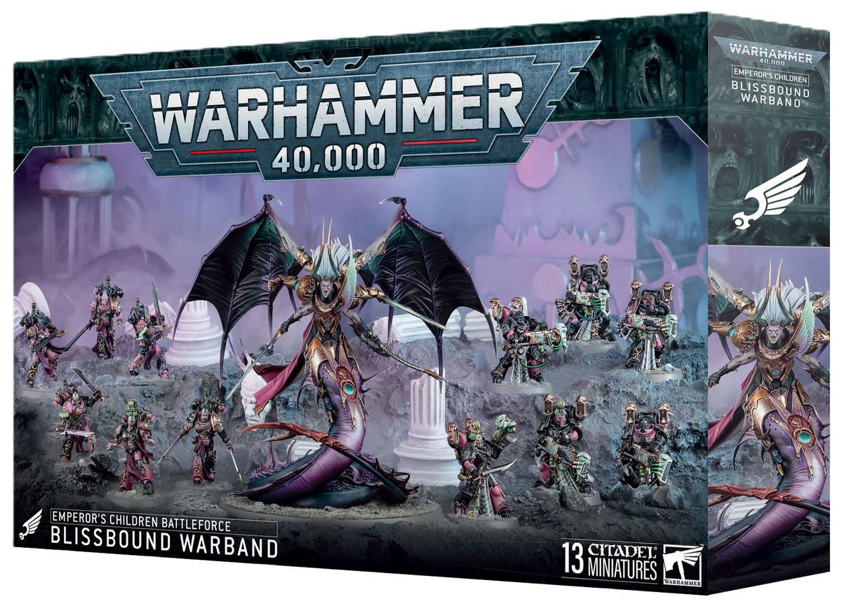 40K - Chaos - Emperors Children - Battleforce - Blissbound Warband ...