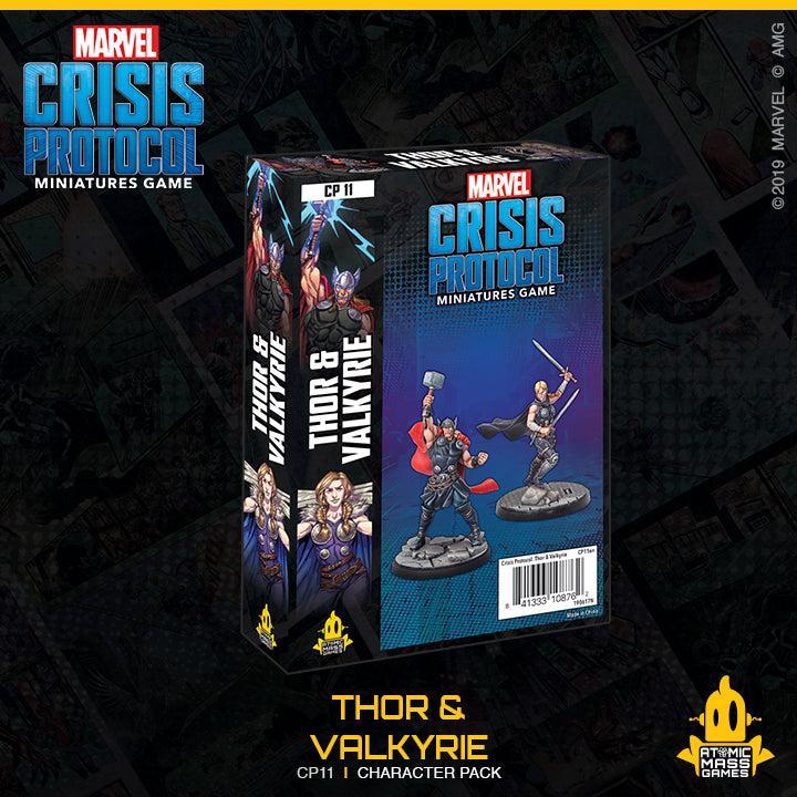 Marvel Crisis Protocol - Thor and Valkyrie — Cryptic Cabin