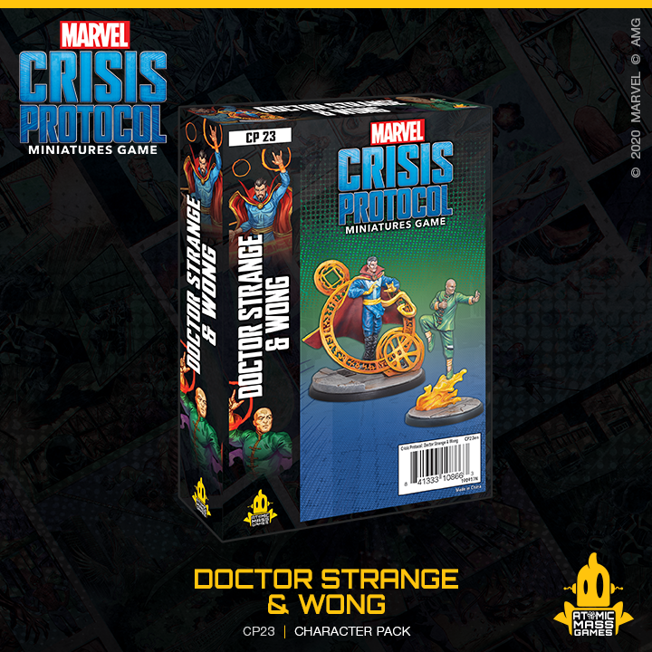 Marvel Crisis Protocol - Dr. Strange and Wong Character Pack — Cryptic ...