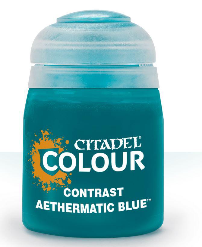 Citadel Colour - Contrast - Aethermatic Blue — Cryptic Cabin