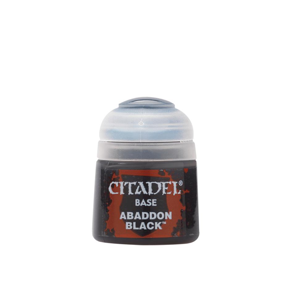 Citadel Colour - Base - Abaddon Black — Cryptic Cabin