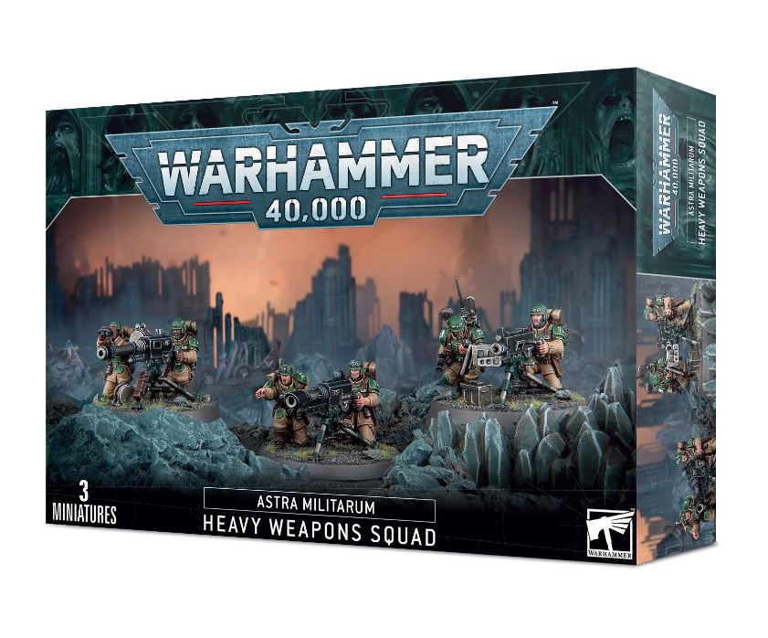 Astra Militarum - Heavy Weapons Squad — Cryptic Cabin
